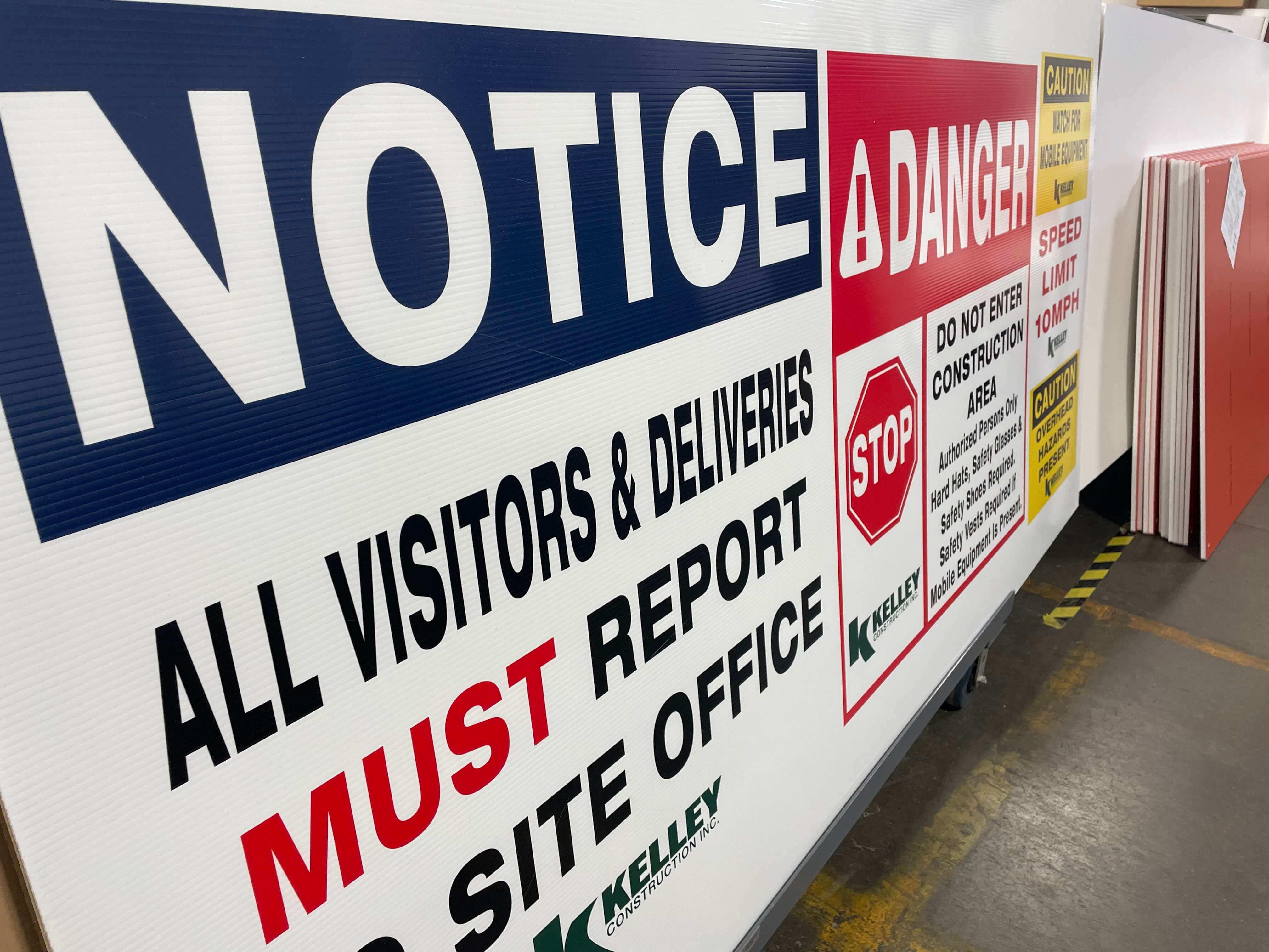 Signage Secrets: Discover Corrugated Plastic Signage